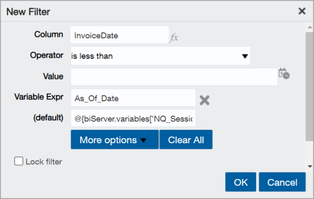 Work with ICRW session variables