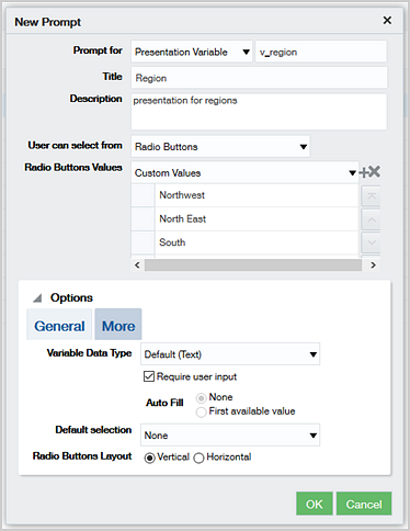 Use presentation variables—ICRW