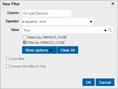 Filter with multiple languages—ICRW