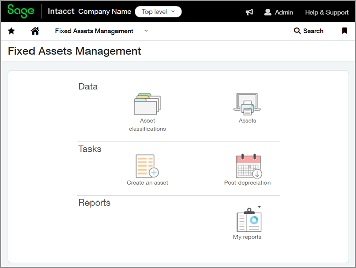 Announcing Fixed Assets Management